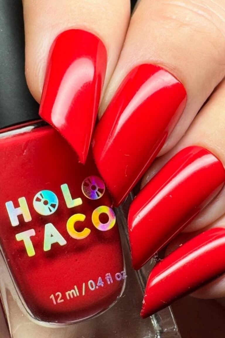 28+ Lipstick Nail Design Ideas You’ll Want To Try ASAP