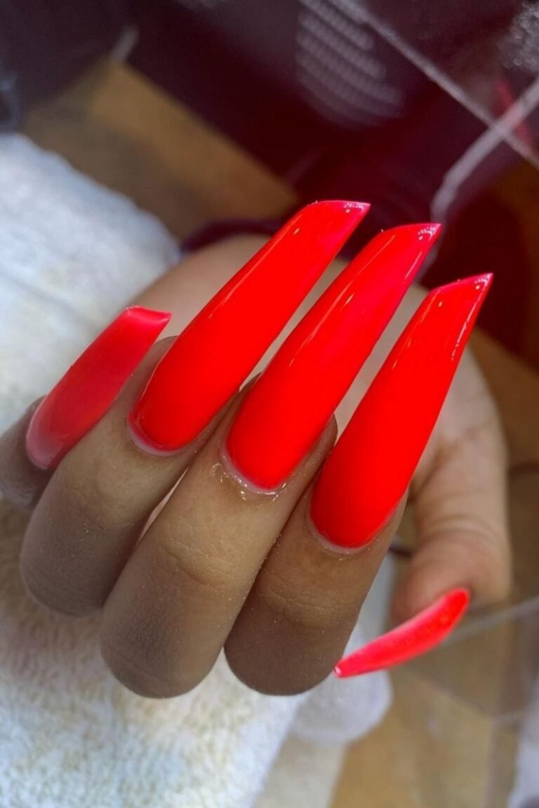 28+ Lipstick Nail Design Ideas You’ll Want To Try ASAP